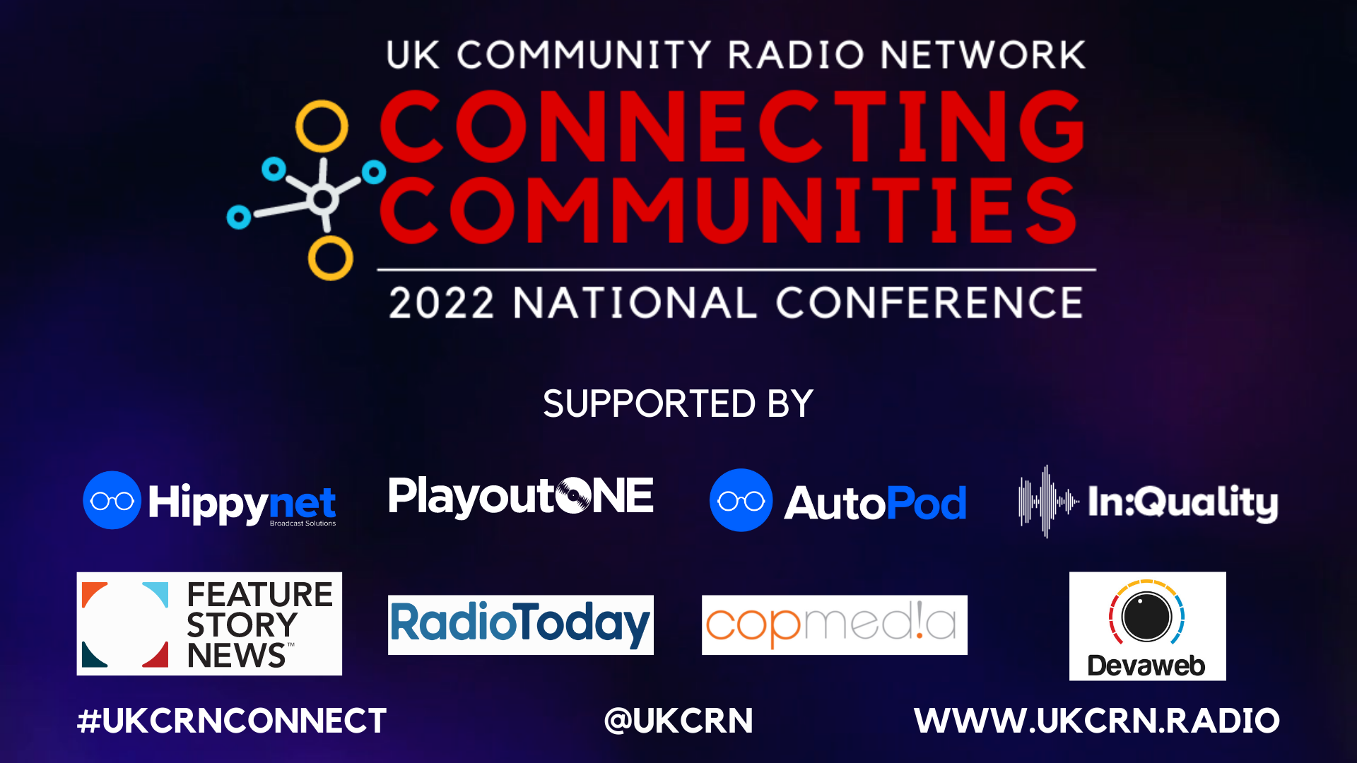 UKCRN :: UKCRN announces full line-up for Connecting Communities Conference